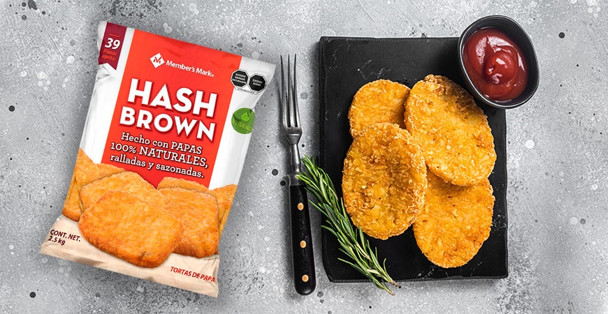 Papas hash brown, guarnición 100% natural y deliciosa | Revista Socio Sam's Club